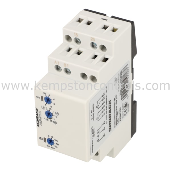 Schrack ZR5MF025 SCHRACK TIMER MULTIFUNCTION, 12-240VAC/DC, 2CO, 8A ...
