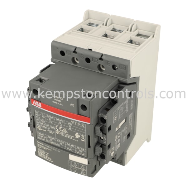 ABB 1SFL427001R1322 ABB AF116-30-22-13 CONTACTOR 3P 55KW 116A AC3, COIL 100-250V50/60HZ 100 ...