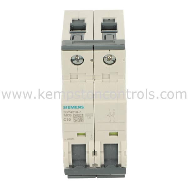 Siemens 5SY4210-7 SIEMENS 10KA DP MCB C TYPE 10A | Kempston Controls