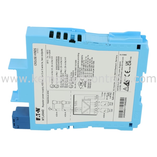 Eaton MTL MTL4544D EATON MTL REPEATER POWER SUPPLY, ONE CHANNEL, 2/3 ...