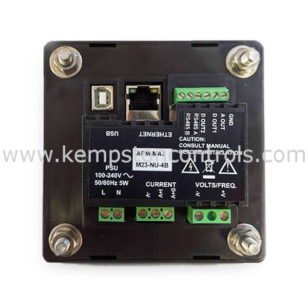 Trumeter APM-MAX-M21-NU-4R TRUMETER MAX METER, VOLT, CURRENT, FREQUENCY, POWER, 3 OUTPUTS ...