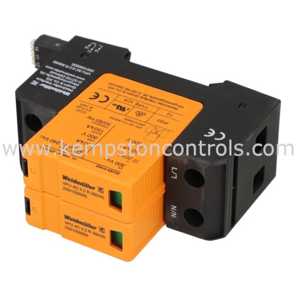 Weidmuller 2591050000 SURGE VOLTAGE ARRESTER, LOW VOLTAGE, SURGE ...