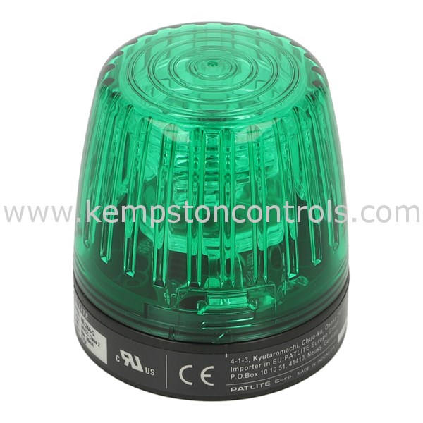 Patlite NE-24A-G PATLITE SIGNAL BEACON, GREEN, CONTINUOUS, 24VDC, 56MM ...