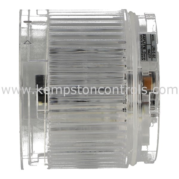Patlite LR6-E-BZ PATLITE LED MODULE, BLUE, CLEAR LENS, 60MM DIA. FOR USE WITH LR4 SERIES SIGNAL ...