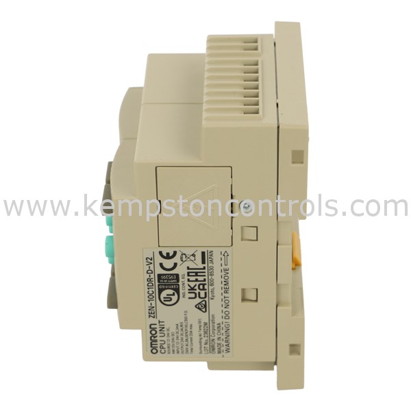 Omron ZEN-10C1DR-D-V2 OMRON PROGRAMMABLE RELAY, 100-240V AC OR 12-24V DC, 6 INPUTS AND 4 OUTPUTS ...