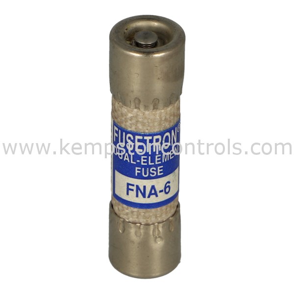 Bussmann FNA-6 BUSSMANN FUSETRON DUAL-ELEMENT INDICATING - LOW VOLTAGE ...