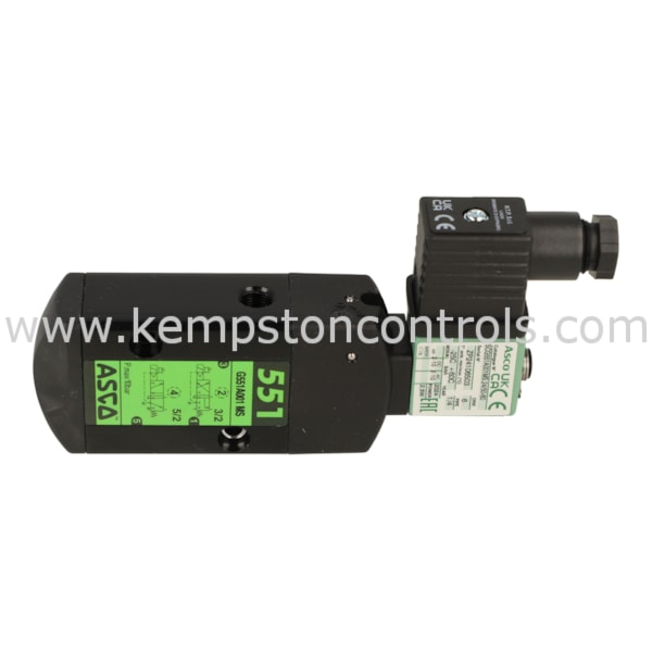 Emerson Asco SCG551A001MS.120/50-60 ASCO PILOT OPERATED SOLENOID VALVE ...