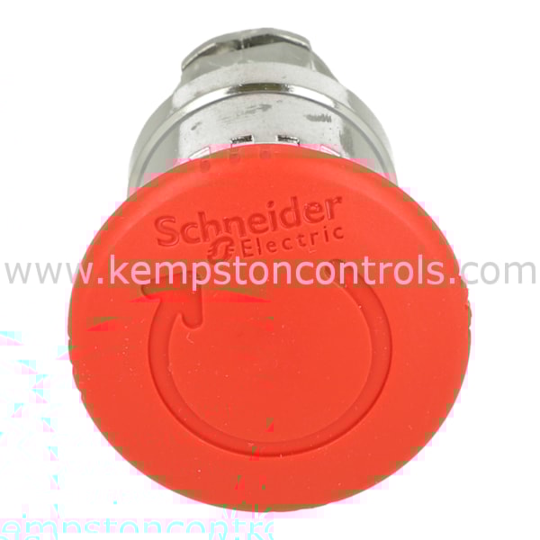 Schneider ZB4BS844 SCHNEIDER RED EMERGENCY STOP PUSH BUTTON DIA 40MM ...