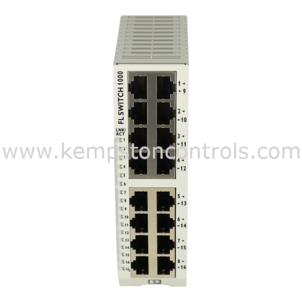 Phoenix 1085255 PHOENIX INDUSTRIAL ETHERNET SWITCH, SIXTEEN RJ45 PORTS ...