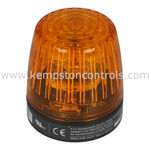 Patlite NE-24A-Y PATLITE SIGNAL BEACON, AMBER, CONTINUOUS, 24VDC, 56MM ...