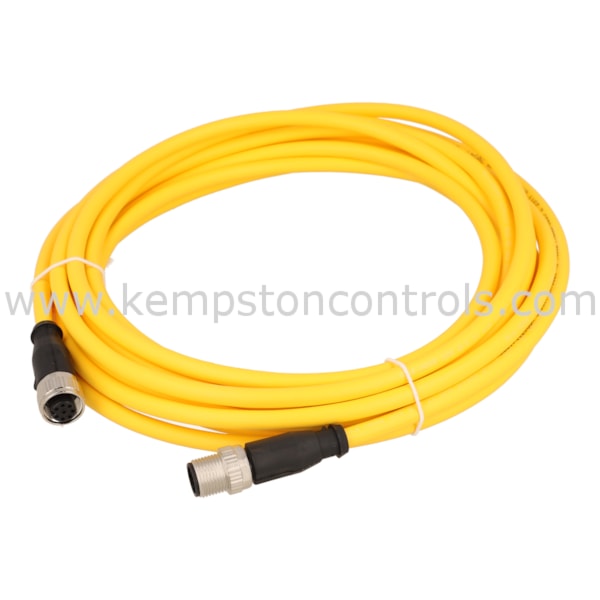 Pilz PSEN cable M12-8sf M12-8sm, 5m PILZ CONNECTION CABLE, PUR, YELLOW ...