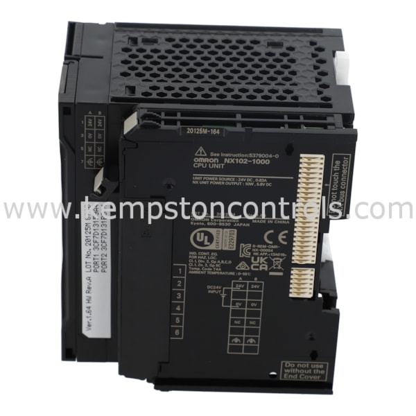 Omron NX102-1000 OMRON SYSMAC NX1 MODULAR CPU, 5MB PROGRAM AND 33.5MB ...