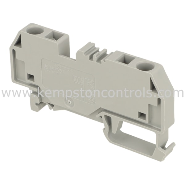 WAGO 282-901 WAGO 2 CONDUCTOR THROUGH FEED TERMINAL BLOCK GRY 6MM² CAGE CLAMP | Kempston Controls