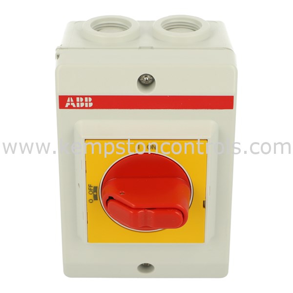 ABB OTP16BA3M ABB ENCLOSED SWITCH, 3-P.400V AC23A 10A AC22A 16A PLASTIC ...