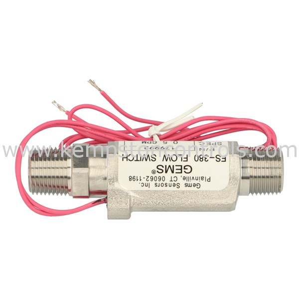GEMS 179993 GEMS FS-380 FLOW SWITCH 3/8" NPT MALE, 500-1500 PSI, 0-1 ...