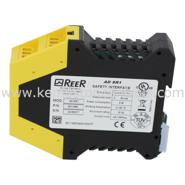 Other RR400075 REER SR ONE SAFETY RELAY CAT.4 FOR EOS2 A, EOS4 A, ADMIRAL AD/AX BK, VISION V AND ...