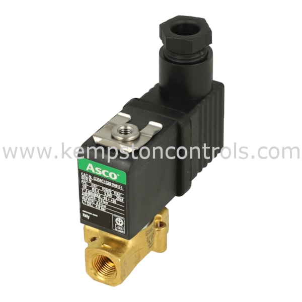 Emerson Asco G356C152S1V01F1 EMERSON ASCO COMPACT VALVE, 3/2 NC, G1/8 ...