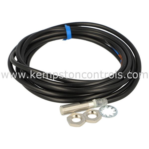 Omron E2E-X2C18 2M OMRON INDUCTIVE SENSOR, M8, 2MM RANGE FLUSH, NPN NO, 2M CABLE, STAINLESS ...