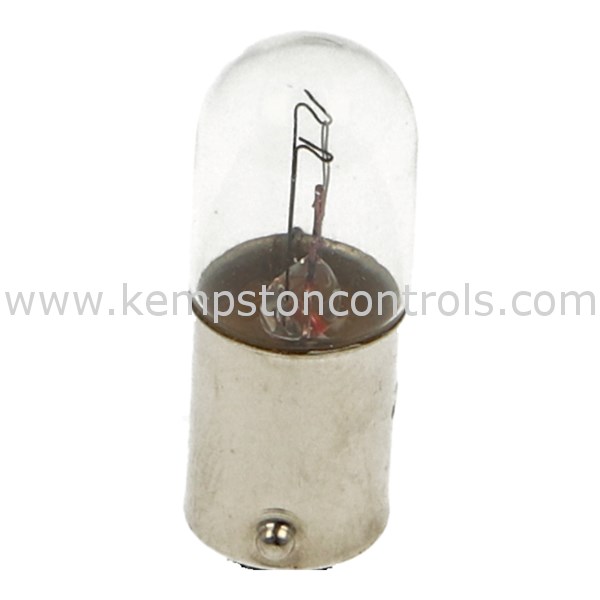 Schneider DL1CE024 SCHNEIDER CLEAR INCANDESCENT BULB, BA9S BASE, 24V, 2 ...