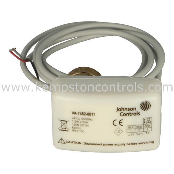 Johnson Controls VA-7482-0011 JOHNSON CONTROLS MOTORISED ELECTRIC ...