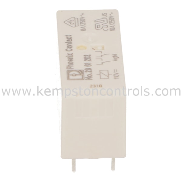 Phoenix REL-MR-110DC/21/21 PHOENIX PLUG-IN MINIATURE POWER RELAY, WITH ...