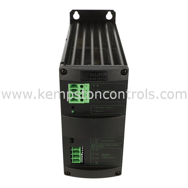 MURR 85072 MURR MCS POWER SUPPLY 3-PHASE, IN: 360-550VAC OUT: 24-28V ...