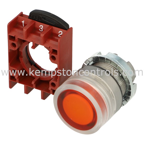ABB P9MPLAGD GE PUSHBUTTON, FLUSH, ORANGE | Kempston Controls