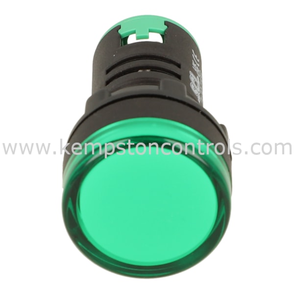 Panel Essentials PL22-110G LED INDICATOR, 22MM, 110V AC/DC, GREEN, IP65 ...