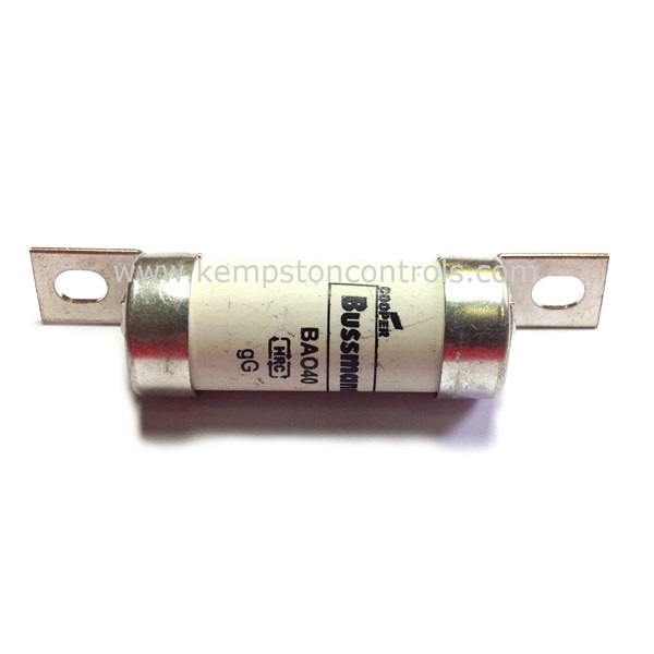 Bussmann BAO40 BS88 OFFSET BOLTED TAGS FUSE LINK, 40A, 550VAC, GG ...