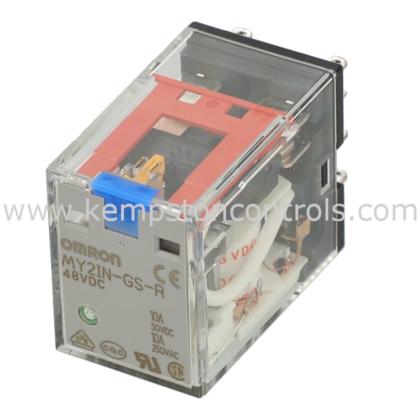 Omron MY2IN-GS-R DC48 OMRON RELAY, PLUG-IN, 8-PIN, DPDT, 10A ...