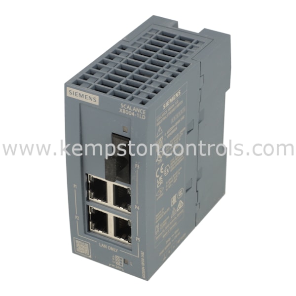 Siemens 6GK5004-1BF00-1AB2 SIEMENS SCALANCE XB004-1LD, UNMANAGED INDUSTRIAL ETHERNET SWITCH FOR ...