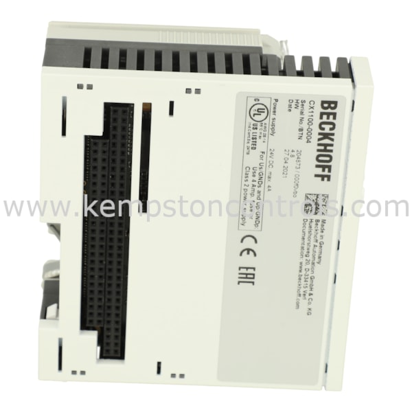 Beckhoff CX1100-0004 BECKHOFF POWER SUPPLY UNIT FOR CX1010 AND CX1020 ...