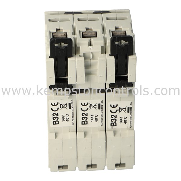 MEM Classic MBH332 MEMSHIELD 2 32A 10KA TYPE B TP MCB | Kempston Controls
