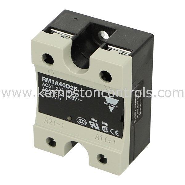 Carlo Gavazzi RM1A40D25 CARLO GAVAZZI PANEL MOUNT SOLID STATE RELAY, 25 ...