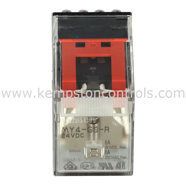 Omron MY4-GS-R DC24 OMRON RELAY, PLUG-IN, 14-PIN, 4PDT, 6 A, MECHANICAL ...