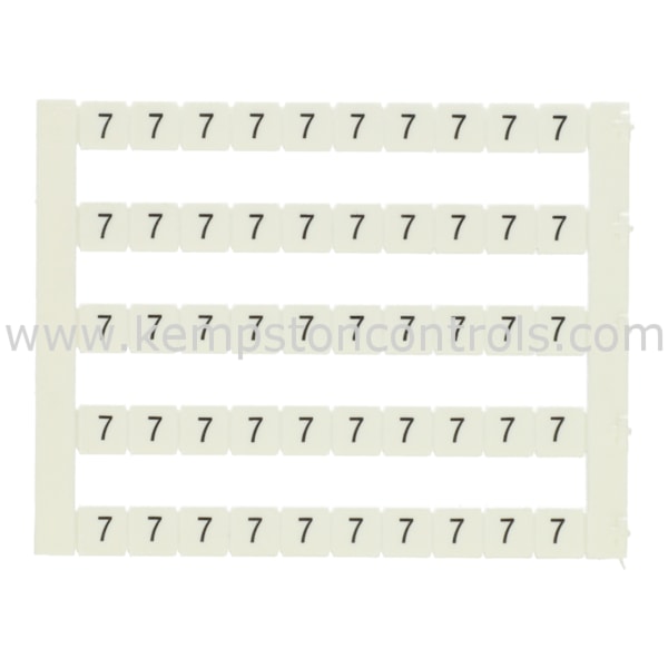 IMO MT5-7 IMO MARKING TAG FOR DIN RAIL TERMINAL | Kempston Controls