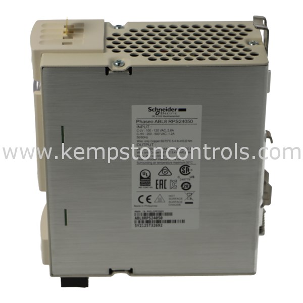 Schneider ABL8RPS24050 SCHNEIDER UNIVERSAL POWER SUPPLY, 200-500VAC ...