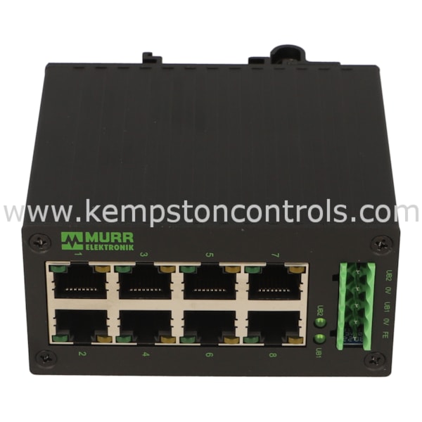 MURR 58171 MURR TREE 8TX METALL - UNMANAGED SWITCH - 8 PORTS | Kempston ...