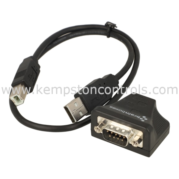 Brainboxes US-320 BRAINBOXES COMPACT 1 PORT RS422/485 HIGH RETENTION USB 1MBAUD | Kempston Controls