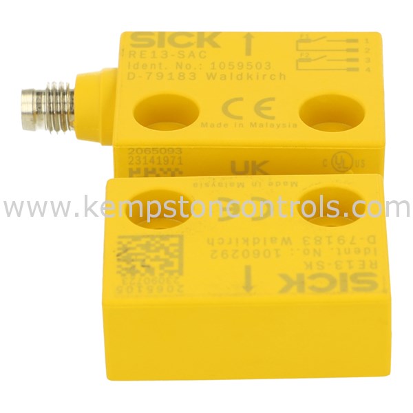 Sick RE13-SAC SICK MAGNETIC SAFETY SWITCH WITH ACTUATOR, 2NO, M8 4 PIN ...