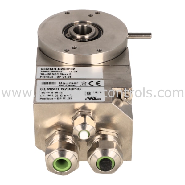Baumer GEMMH.N203P32 BAUMER ABSOLUTE MULTITURN ENCODER, 10-30VDC, 12MM ...