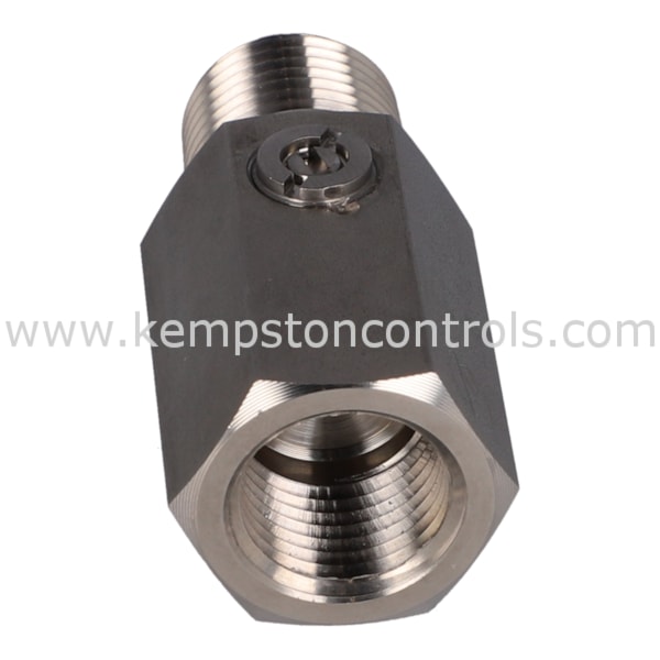 AS-Schneider S005.10.210 AS-SCHNEIDER GAUGE SNUBBER, 1/2 NPT MALE, 1/2 ...