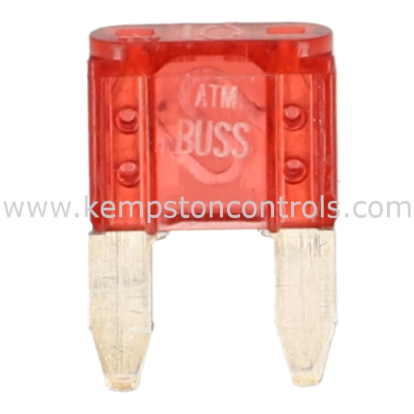 Bussmann ATM-10 BUSSMANN BLADE FUSE, 10A, RED, 32VAC, 1KA, SILVER ...