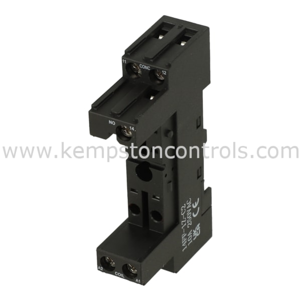 Hongfa 14FF-1Z-C2 HONGFA SINGLE POLE DIN SOCKET, FOR RELAYS HF115F ...