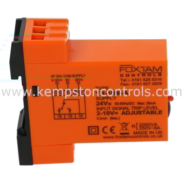 Foxtam YR-1RM-A 24VACDC FOXTAM YR-1RM-A 24VACDC LOW POWER SIGNAL RELAY ...