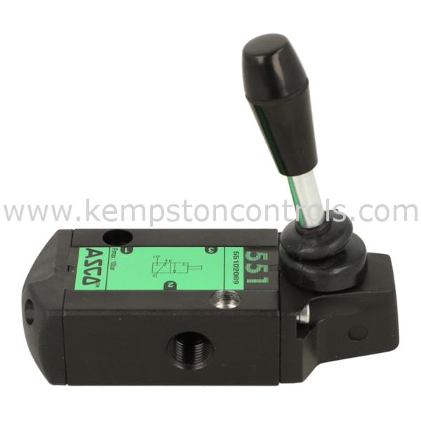 Emerson Asco 55102089 ASCO NUMATICS SPOOL VALVE SERIES 551 MANUALLY ...