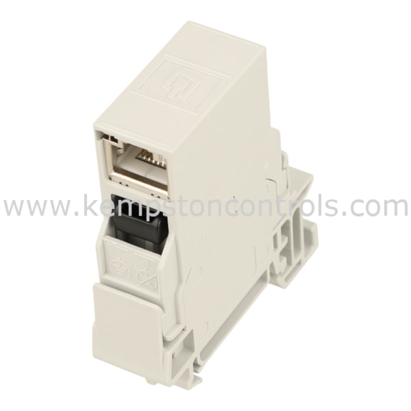 Weidmuller 8946920000 WEIDMULLER MOUNTING RAIL OUTLET, RJ45, COUPLING ...
