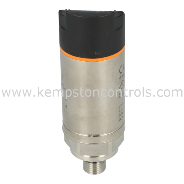 IFM PN3594 IFM PRESSURE SENSOR WITH DISPLAY, -1 TO 10 BAR RANGE, G 1/4, PNP, M12 CONNECTOR, IP67 ...