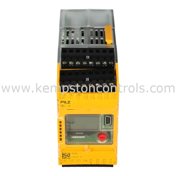 Pilz PNOZ s30 24-240VACDC 2 n/o 2 n/c PILZ PNOZ SIGMA SAFETY RELAY, 2 ...