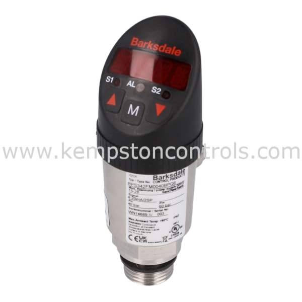 Barksdale BPS342FM0040BPQ6 BARKSDALE BPS3000 ELECTRONIC DUAL PRESSURE ...